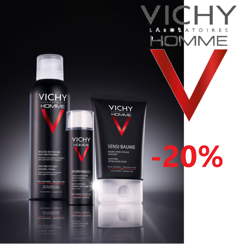 Vichy HOMME -20% Aktion – Landschaftsapotheke